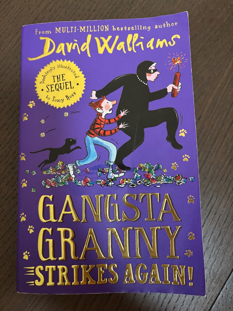 David Walliams Gangsta Granny Strikes Again, 興趣及遊戲, 書本 & 文具, 小說及非小說 ...