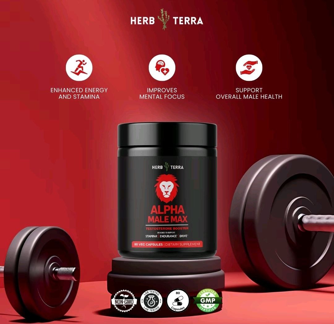 [Delivery Only | Ready Stock] Herb Terra Alpha Male Max | Energy & Stamina Supplement | GMO Free ...