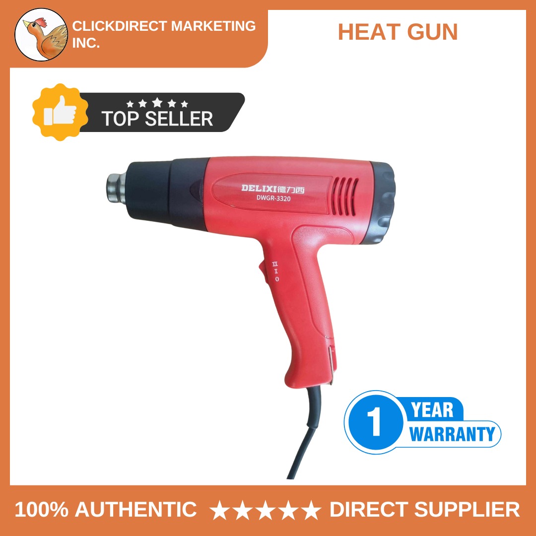 DELIXI Heat Gun Heavy Duty, Food & Drinks, Other Food & Drinks on Carousell
