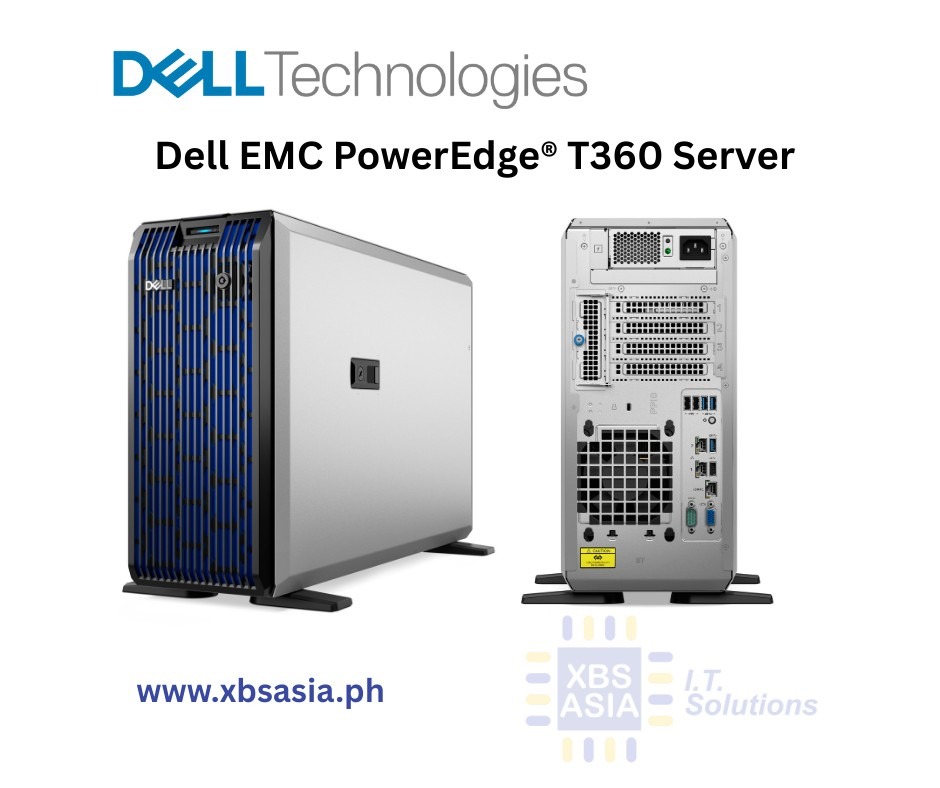 Dell EMC PowerEdge T360 Intel Xeon E-2414 2.6G, 4C/4T Server, Computers ...