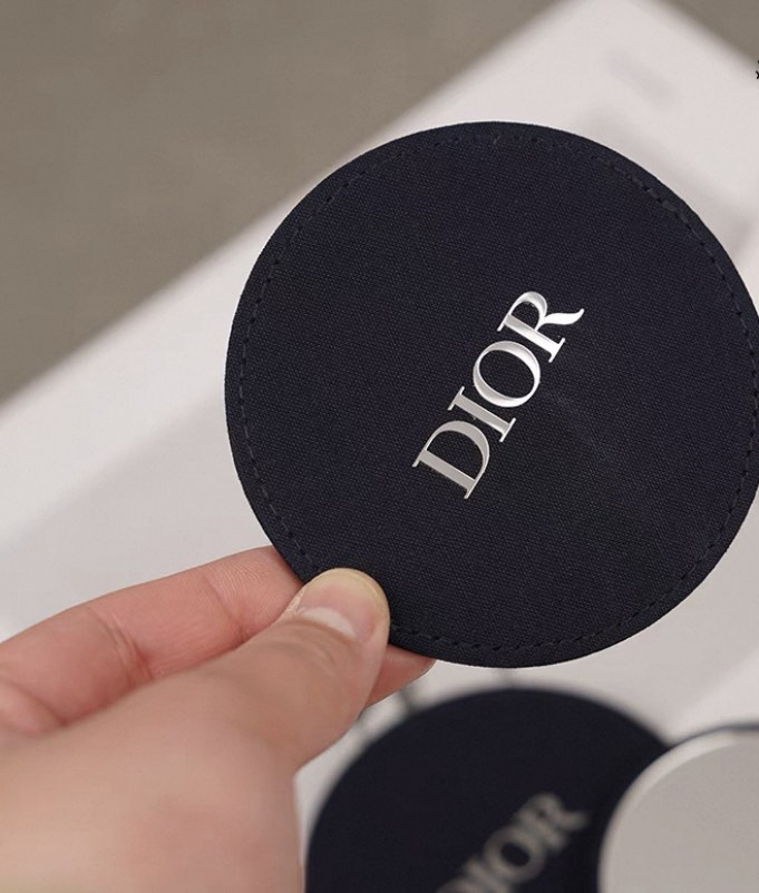 Dior Beauty Small Travel Compact Black Round Mirror Dior Mini Makeup ...