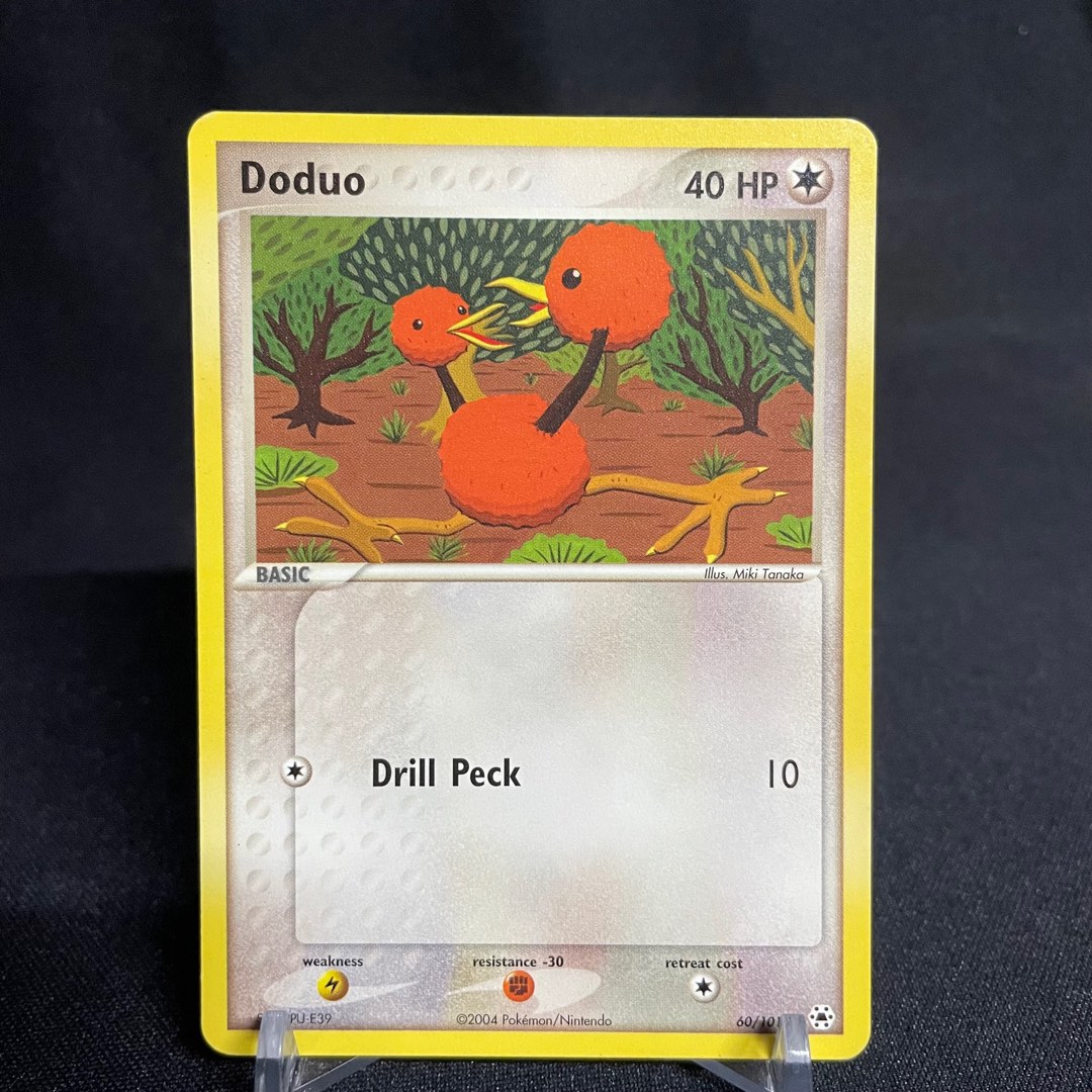 Doduo 60/101 2004 hidden legends pokemon tcg cute pokemon cards vintage ...