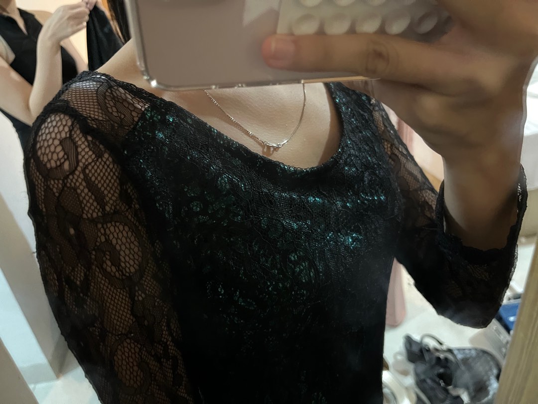 enchanted night prom dress, Fesyen Wanita, Pakaian Wanita, Gaun & Rok ...