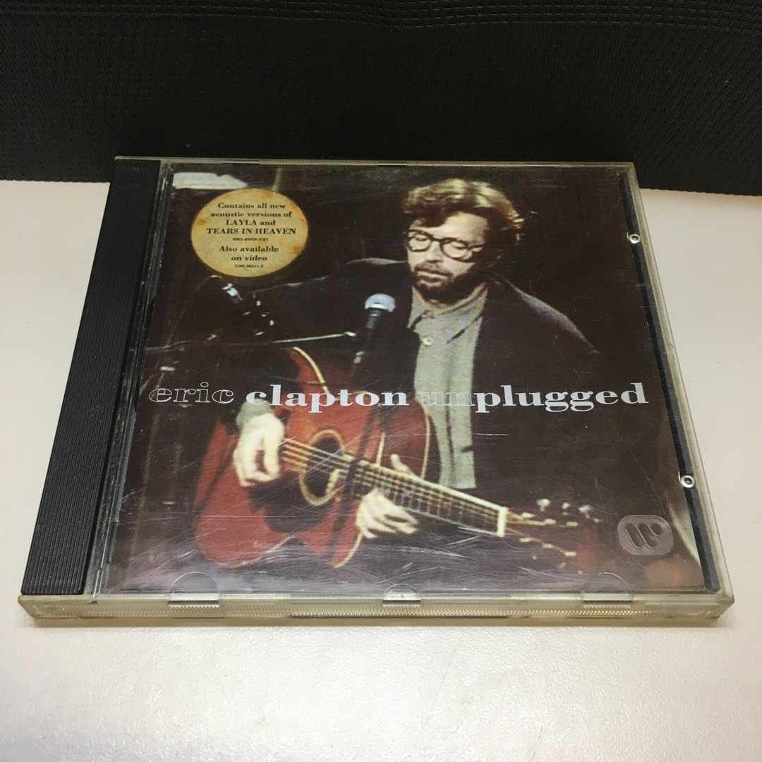 (Eng CD) Eric Clapton- unplugged, Hobbies & Toys, Music & Media, CDs ...