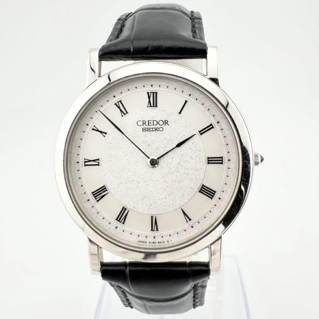 Extremely rare, beautiful condition SEIKO CREDOR 8J80-8A00 PT950 ...