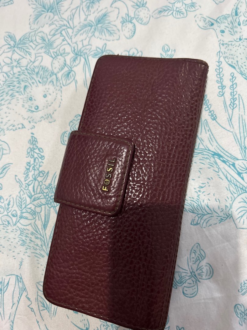 Fossil Wallet, Fesyen Wanita, Tas & Dompet di Carousell
