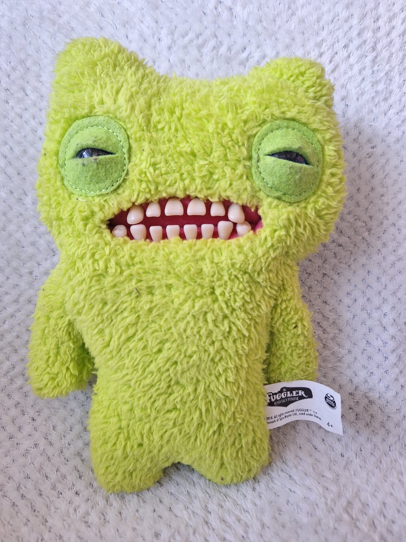Fuggler Yellow green Munch Munch, Hobbies & Toys, Toys & Games on Carousell