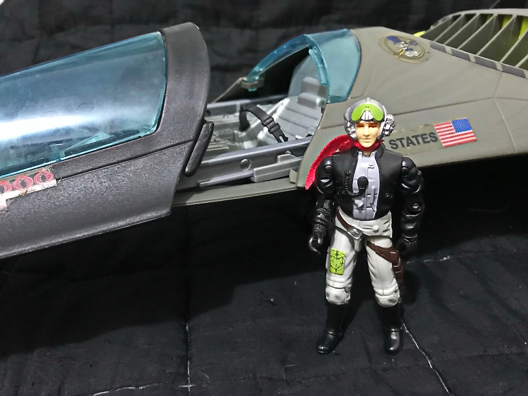 G.I.Joe PHANTOM x-19 w/ GHOSTRIDER v1 (GIJoe 1988), Hobbies & Toys ...