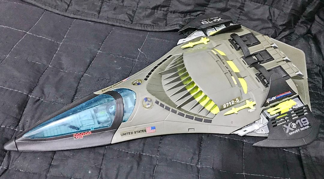 G.I.Joe PHANTOM x-19 w/ GHOSTRIDER v1 (GIJoe 1988), Hobbies & Toys ...