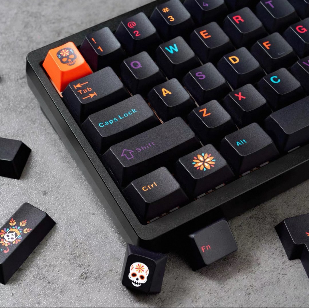 GMK Mitclan Cherry Profile Keycaps, Computers & Tech, Parts ...