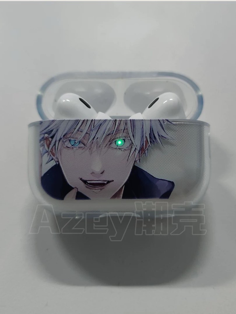 Gojo Satoru AirPod 4 Case, Mobile Phones & Gadgets, Mobile & Gadget ...