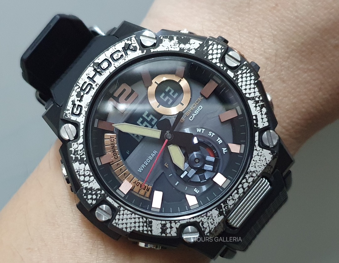 Casio Gshock GST B300 WILDLIFE Snake Phython LIMITED, Men's Fashion ...