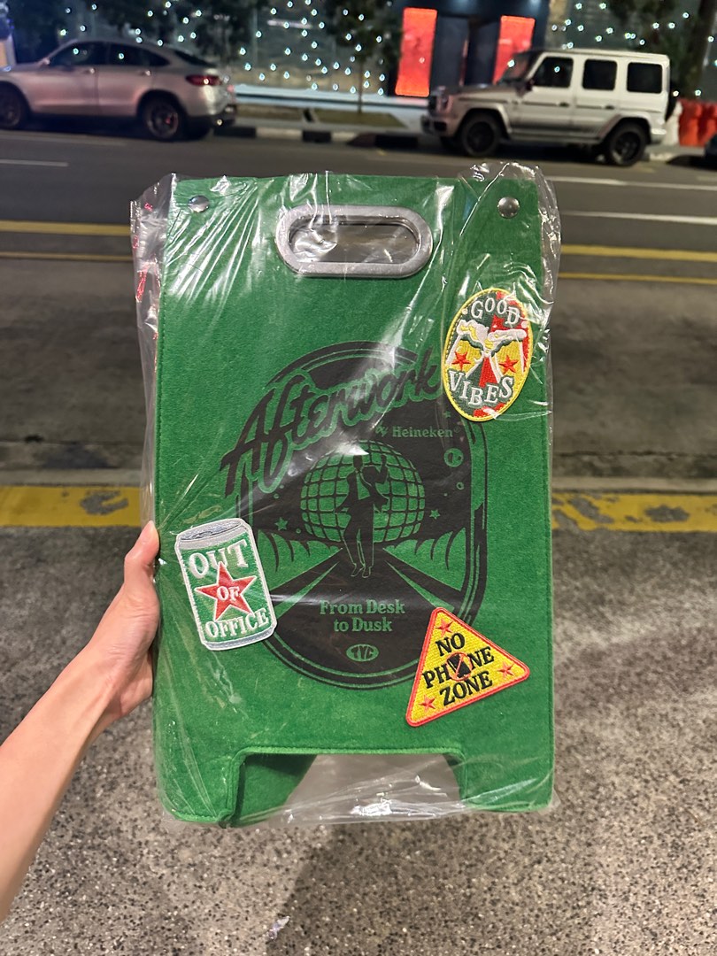 Heineken collectable bag, Hobbies & Toys, Memorabilia & Collectibles ...