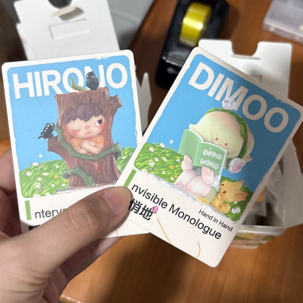 [Hirono&Dimoo] WTT/WTS Popmart Hand in Hand, Hobbies & Toys, Toys ...