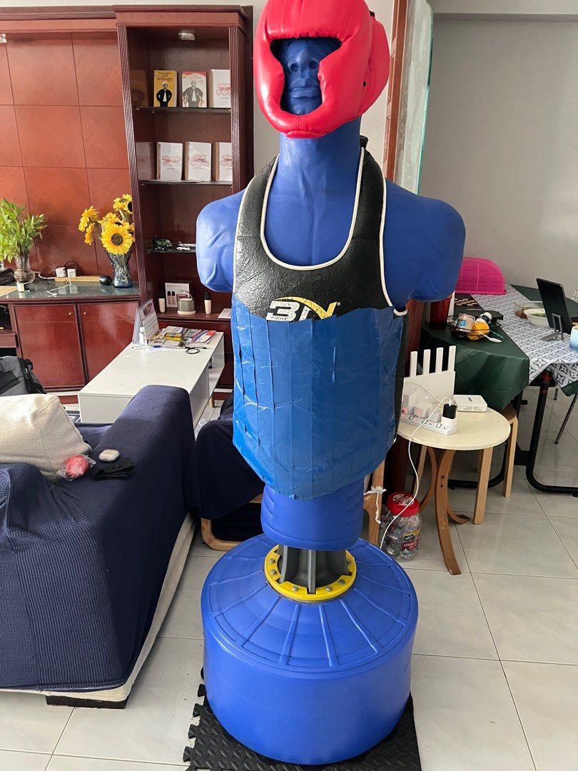 Humanoid boxing sandbag rubber dummy boxing bag stand punching bag ...