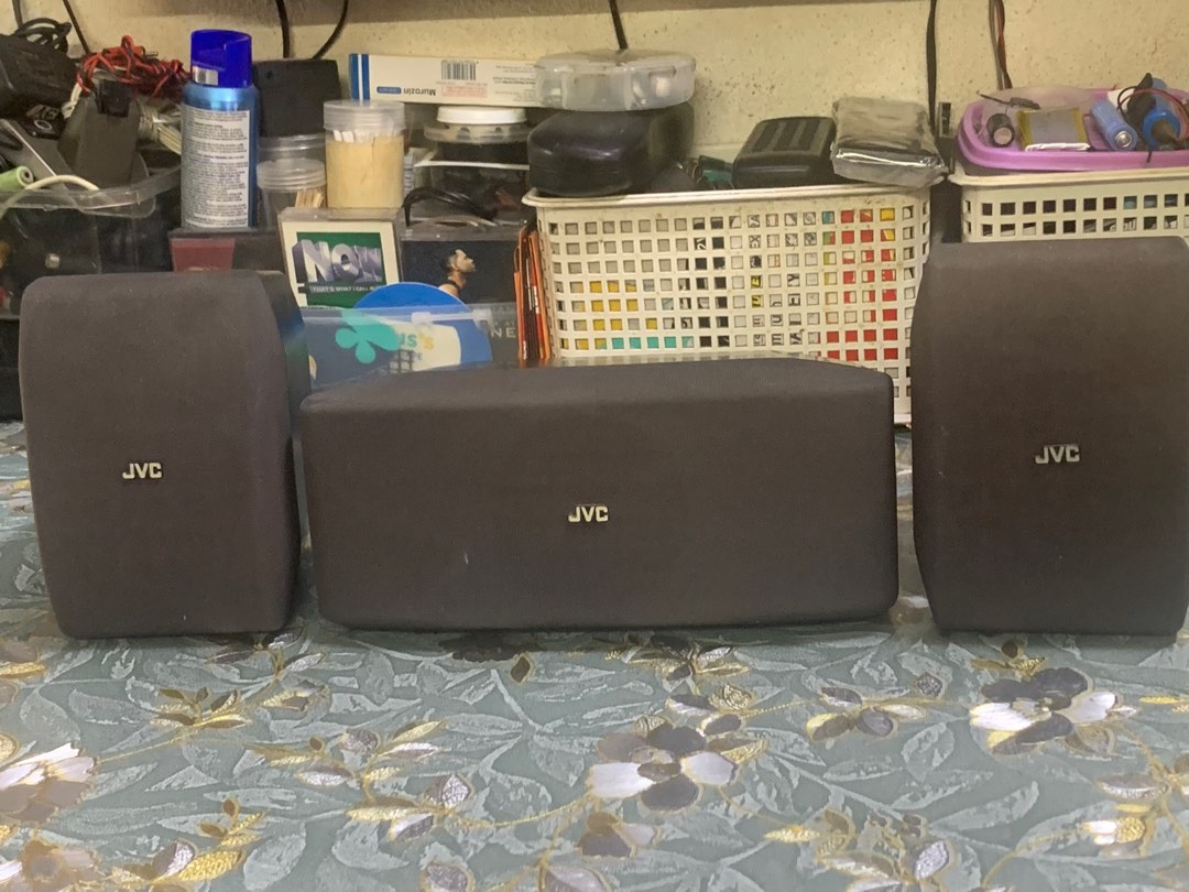 JVC SP-DSC90 center & 2 SP-DSS90 surround speakers - JVC Japan, Audio ...