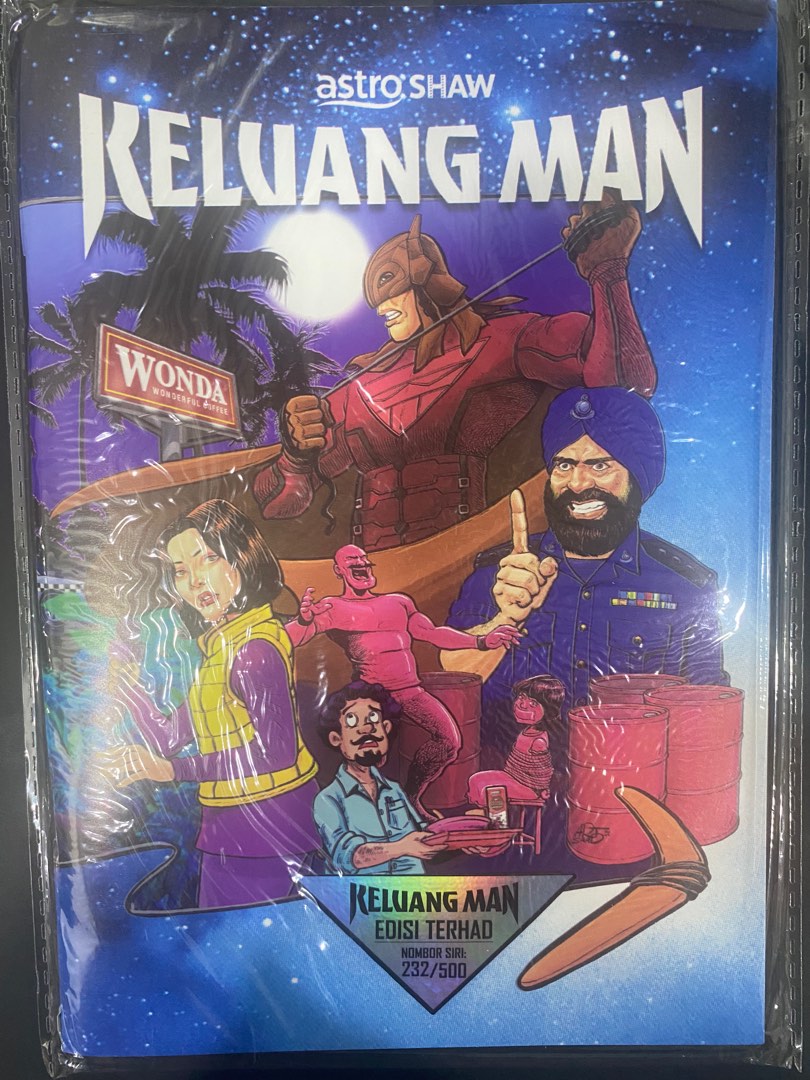 KOMIK WONDA x KELUANG MAN 2025 [EDISI TERHAD NO SIRI 232/500], Hobbies ...