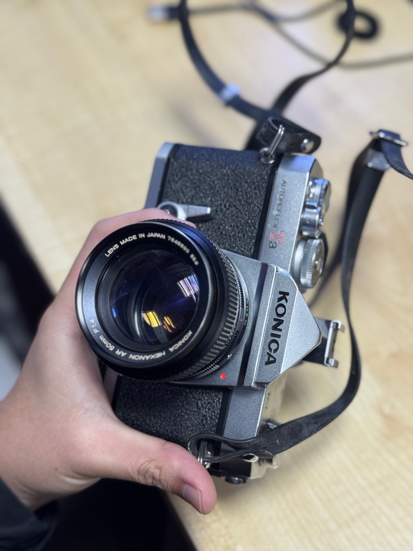 KONICA AUTOREFLEX T3 + Konica Hexagon AR 50mm f1.4 lens., Photography ...