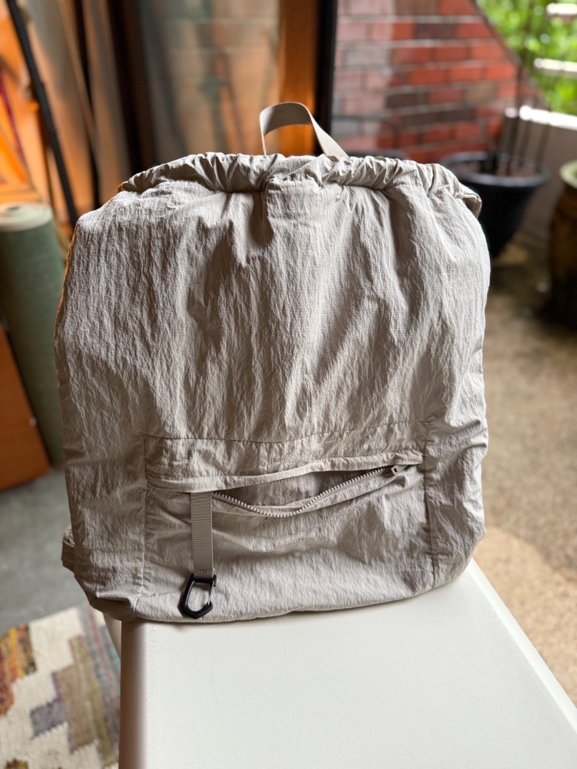 Like New COS Backpack, sand coloured (S$15). Collect before 27 May 2025 ...