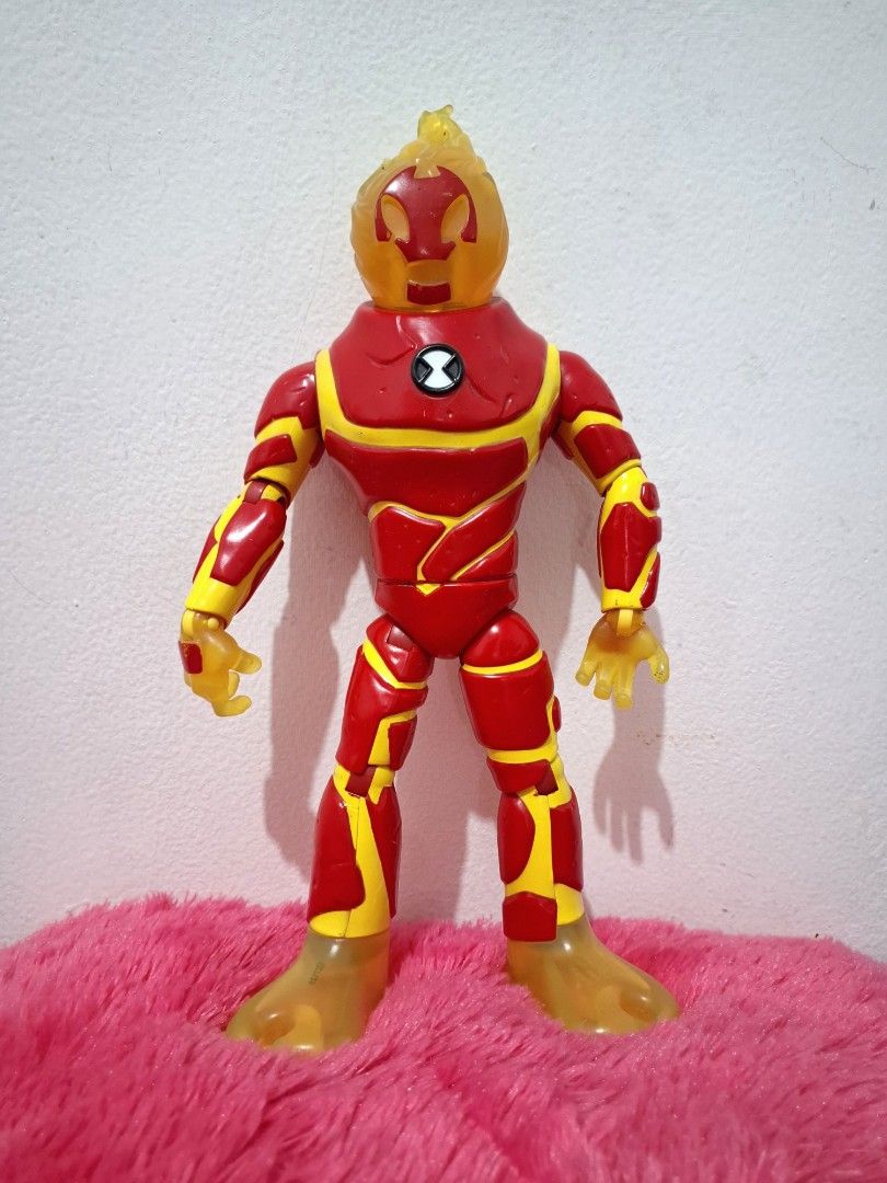 Mainan action figure ben 10 heatblast ukuran besar original, Toys ...