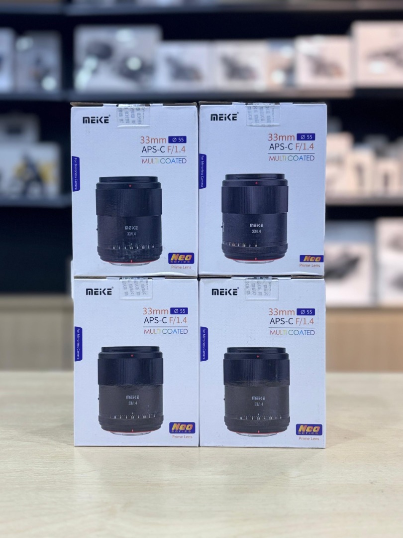 Meike APS-C Prime 33mm F1.4 Large Aperture Autofocus Lens (STM Motor ...