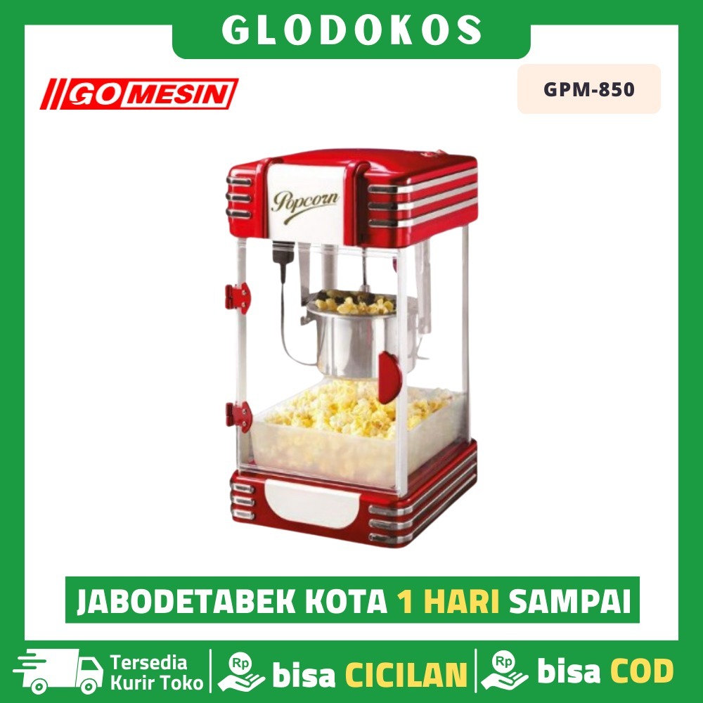 MESIN POPCORN MINI GOMESIN GPM-850 MESIN POP CORN JAGUNG LISTRIK ...