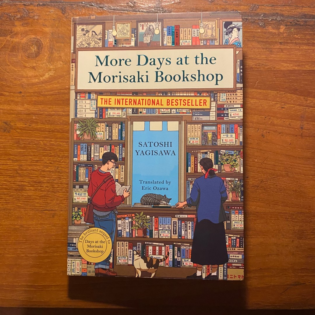 More Days at the Morisaki Bookshop - Satoshi Yagisawa (Buku Inggris ...