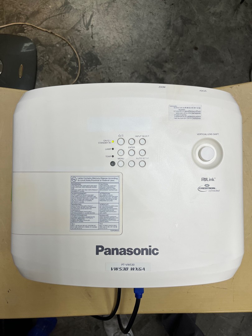 [Multiple Sets Available] Panasonic Conference Room Projector PT-VW530 ...