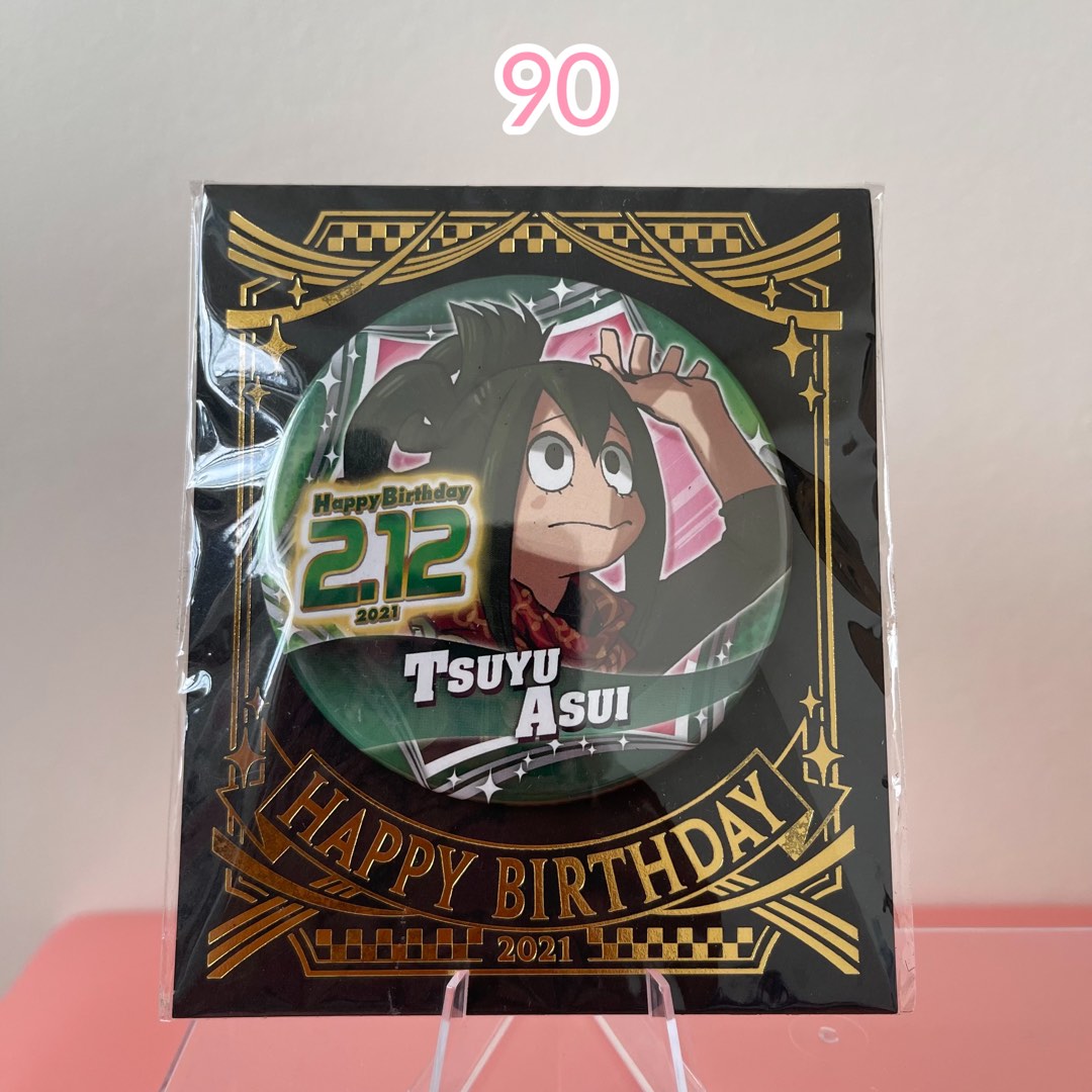 My Hero Academia Birthday Pin - Asui Tsuyu (Froppy), Hobbies & Toys ...