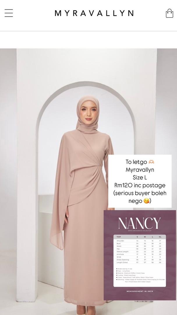 Nancy Dress, Women's Fashion, Dresses & Sets, Dresses on Carousell