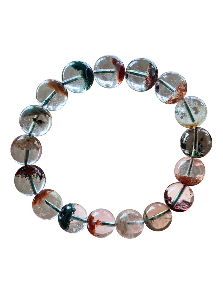 Natural Brazilian Four Seasons Ghost Single Loop Cornucopia Bracelet ...