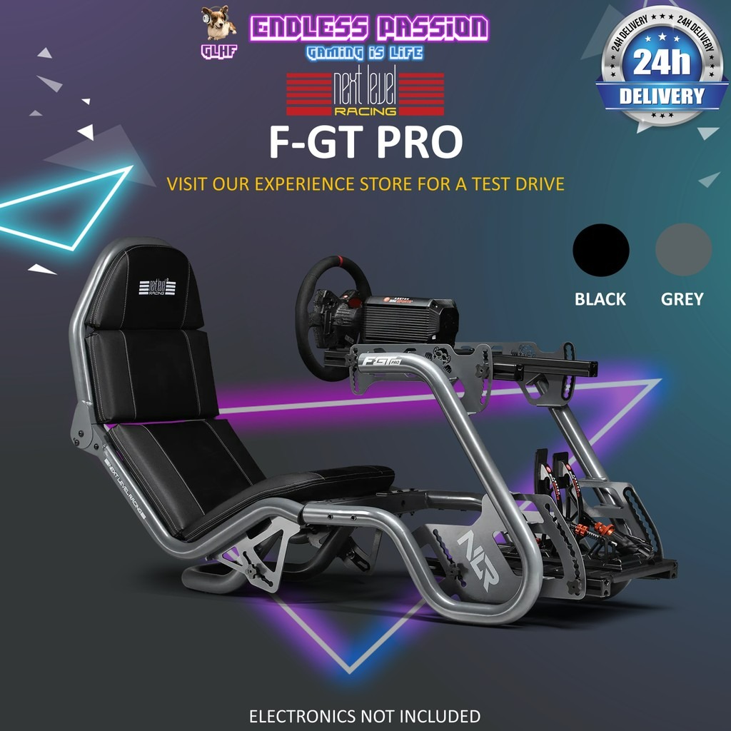 Next Level Racing F-GT Pro Formula and GT Racing Cockpit - Available in ...