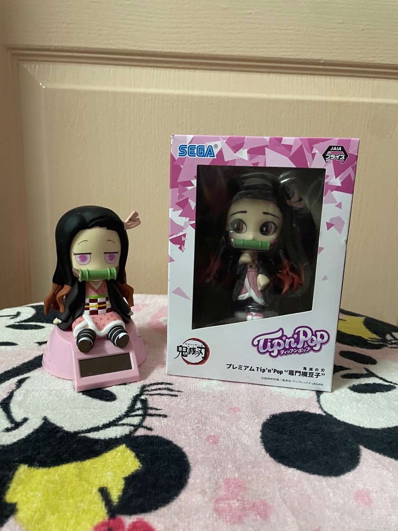Nezuko action figure & solar shake head, Hobbies & Toys, Toys & Games ...