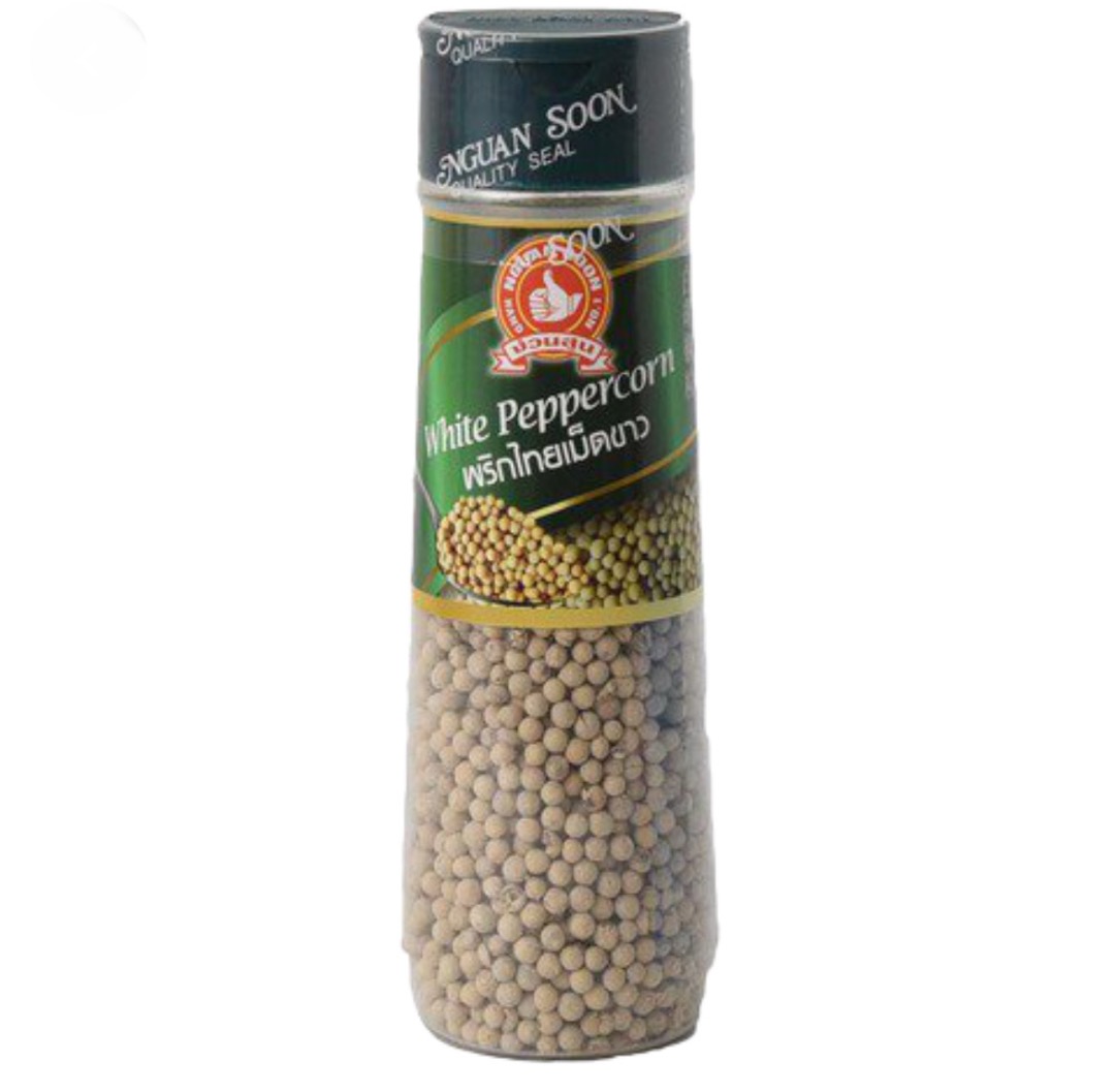 Nguan Soon White Peppercorn 120g best before 08/2026, 嘢食 & 嘢飲, 調味 ...