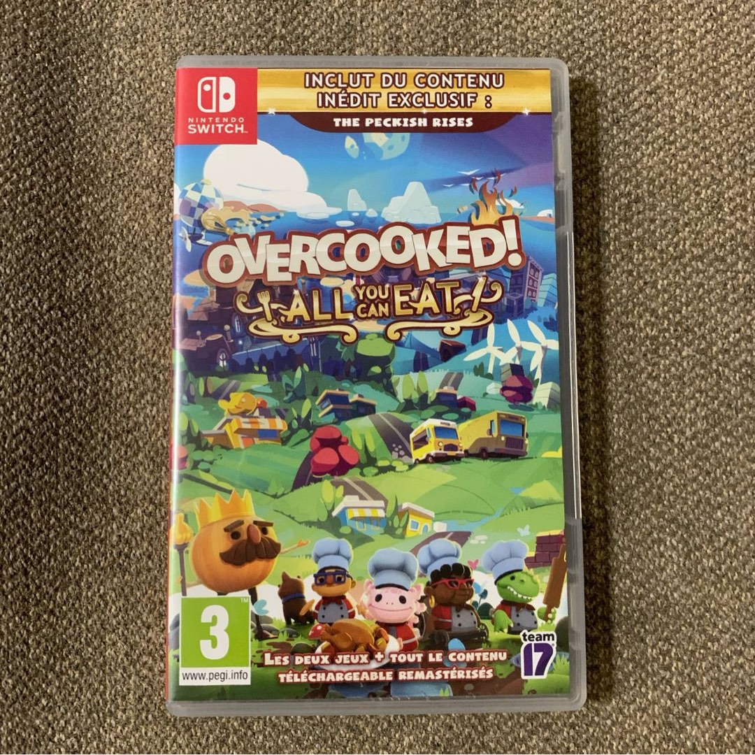 Nintendo Switch Games Overcooked!, Video Gaming, Video Games, Nintendo ...