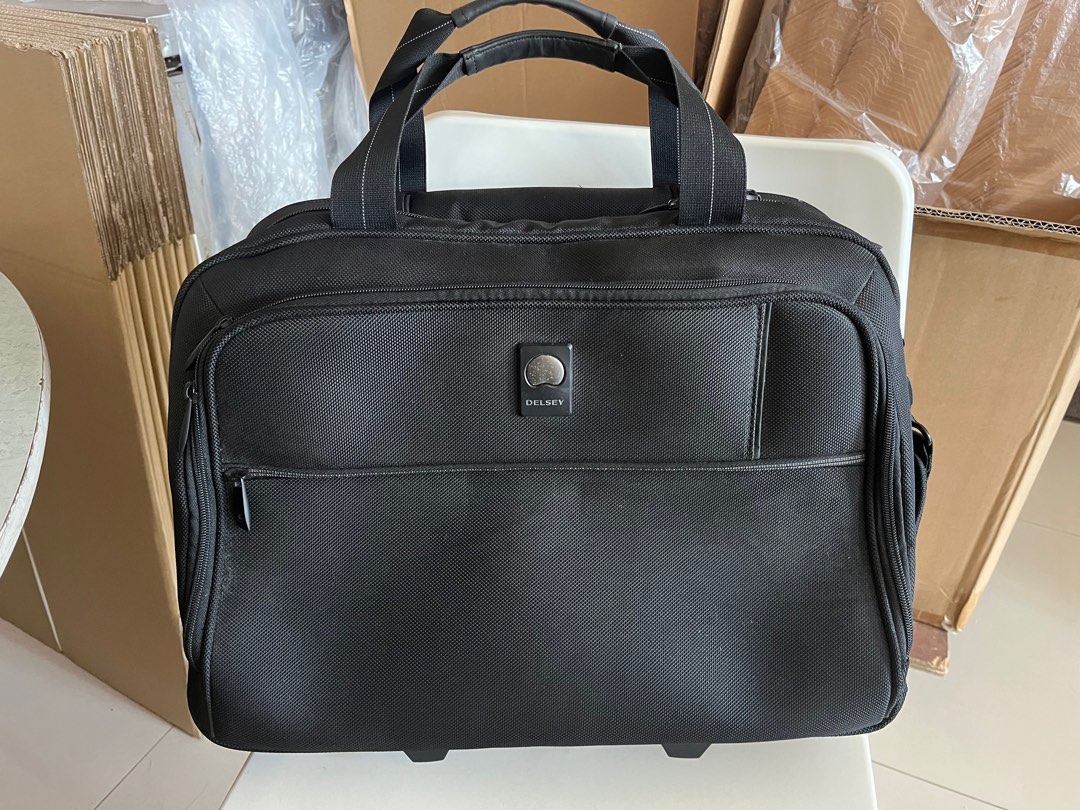 Delsey Office Trolley Bag, Hobbies & Toys, Travel, Luggage on Carousell