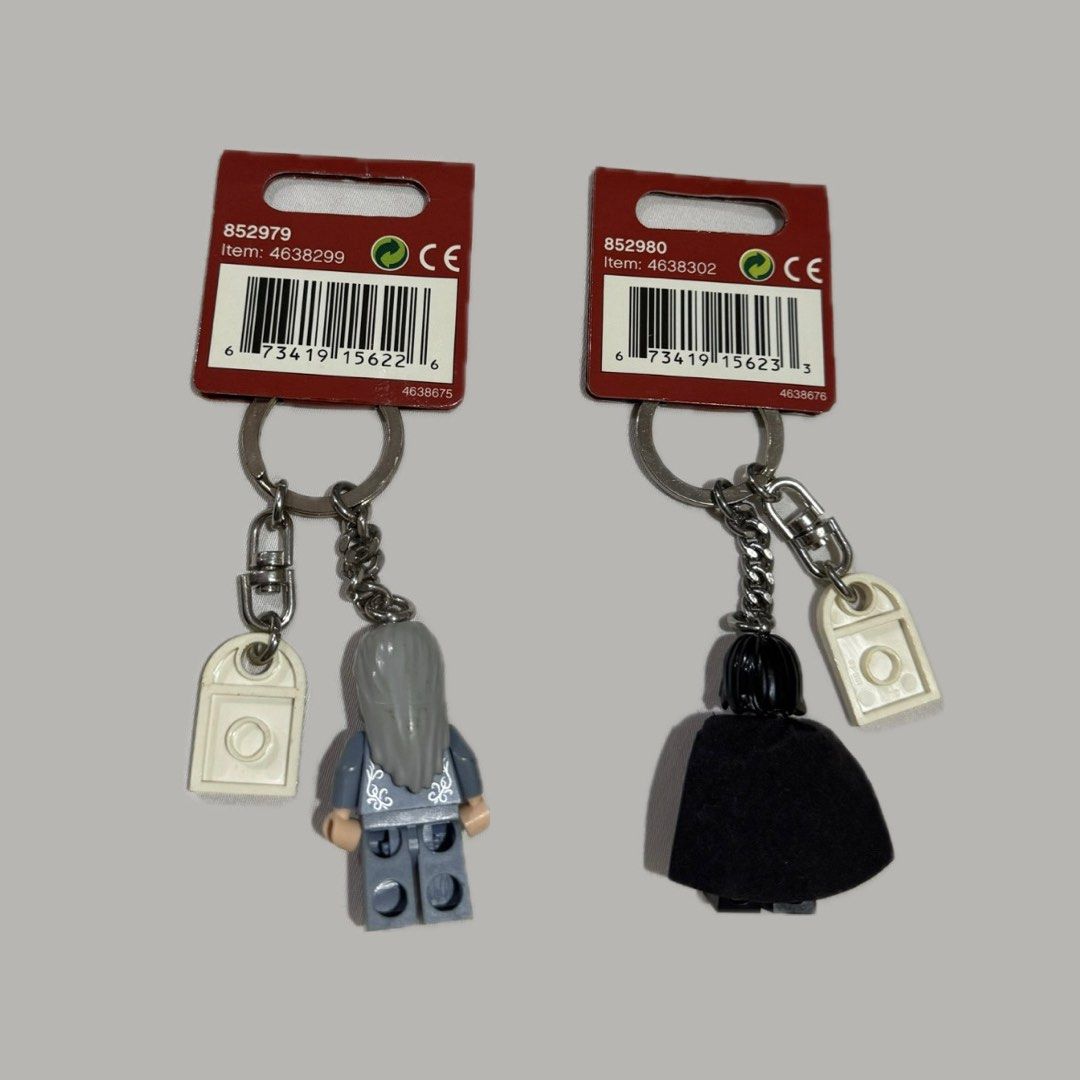 ORI Legoland Harry Potter Albus Dumbledore & Severus Snape Keychain ...