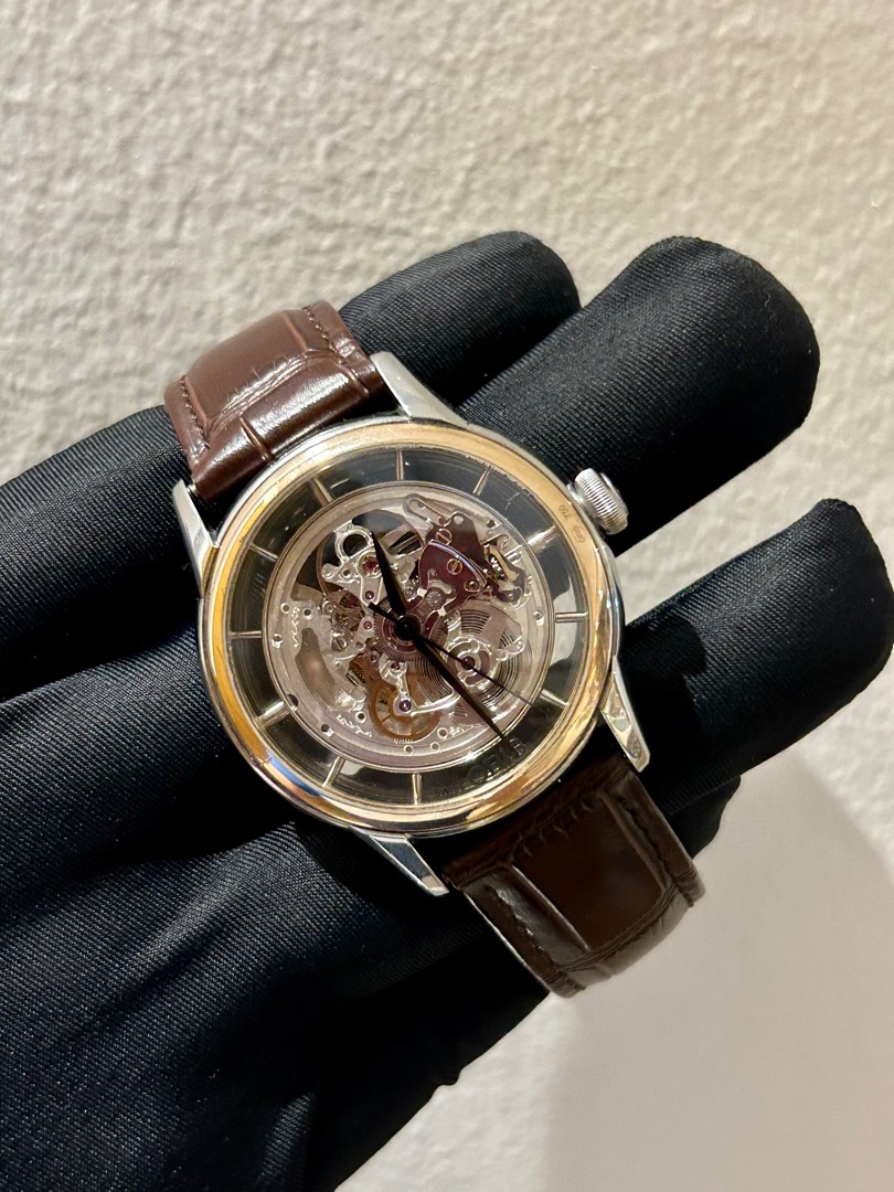 Oris Artelier Translucent Skeleton 18K, Men's Fashion, Watches ...
