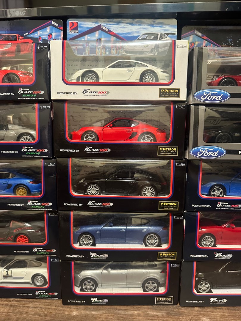 Petron Porsche Limited Edition Complete Set Die Cast, Hobbies & Toys ...