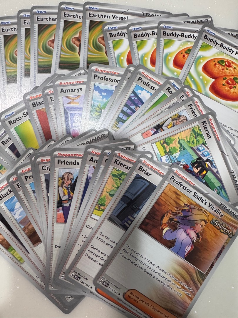 Playable Trainer Cards - all different trainers, Hobbies & Toys, Toys ...
