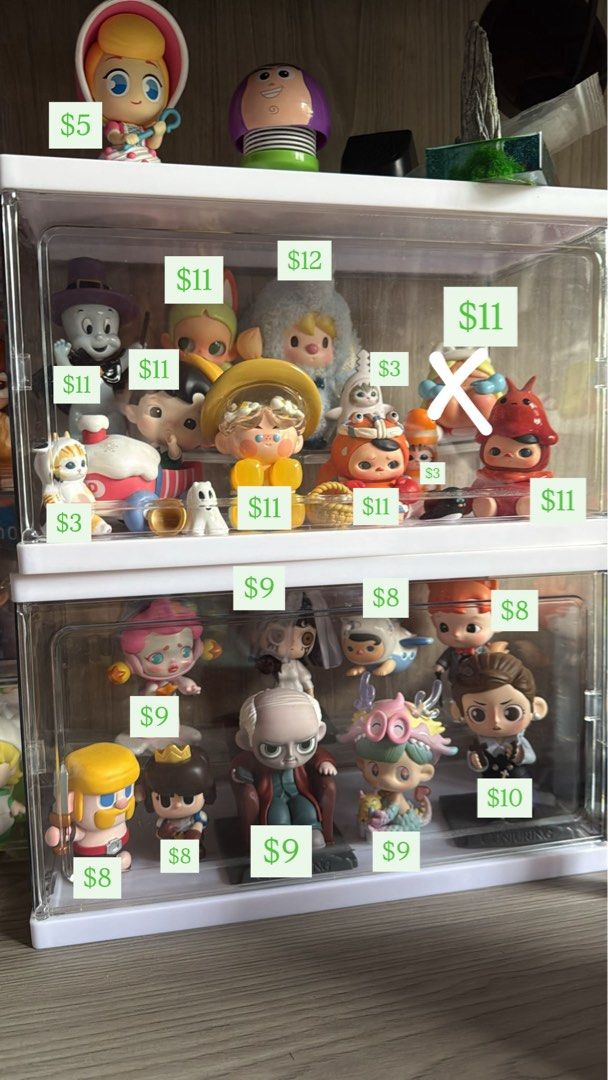 POPMART CHARACTERS, Hobbies & Toys, Toys & Games on Carousell