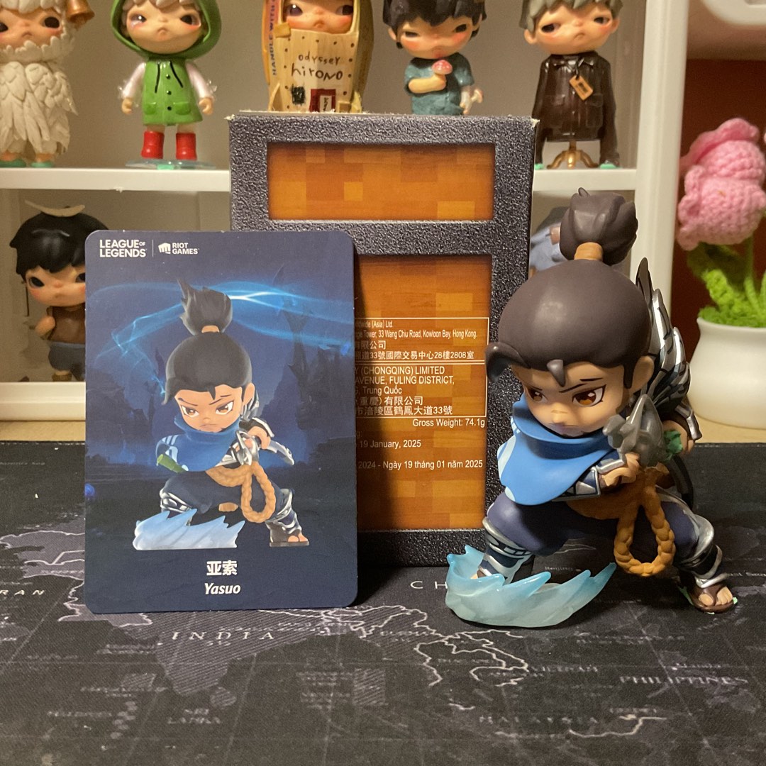 Popmart Yasuo, Hobbies & Toys, Toys & Games on Carousell