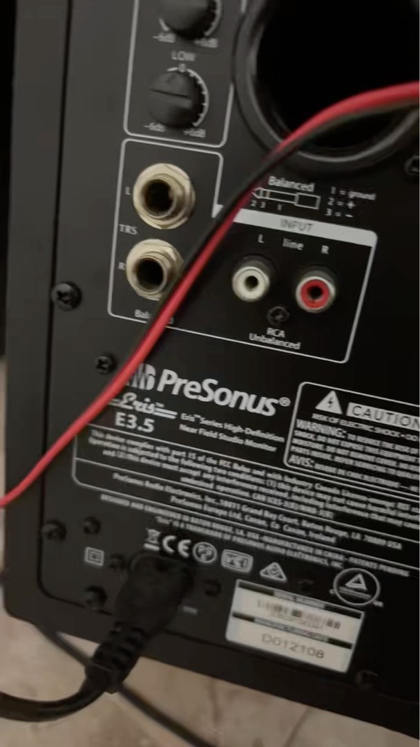 PreSonus Eris 3.5 Studio Monitors, Audio, Soundbars, Speakers & Amplifiers on Carousell