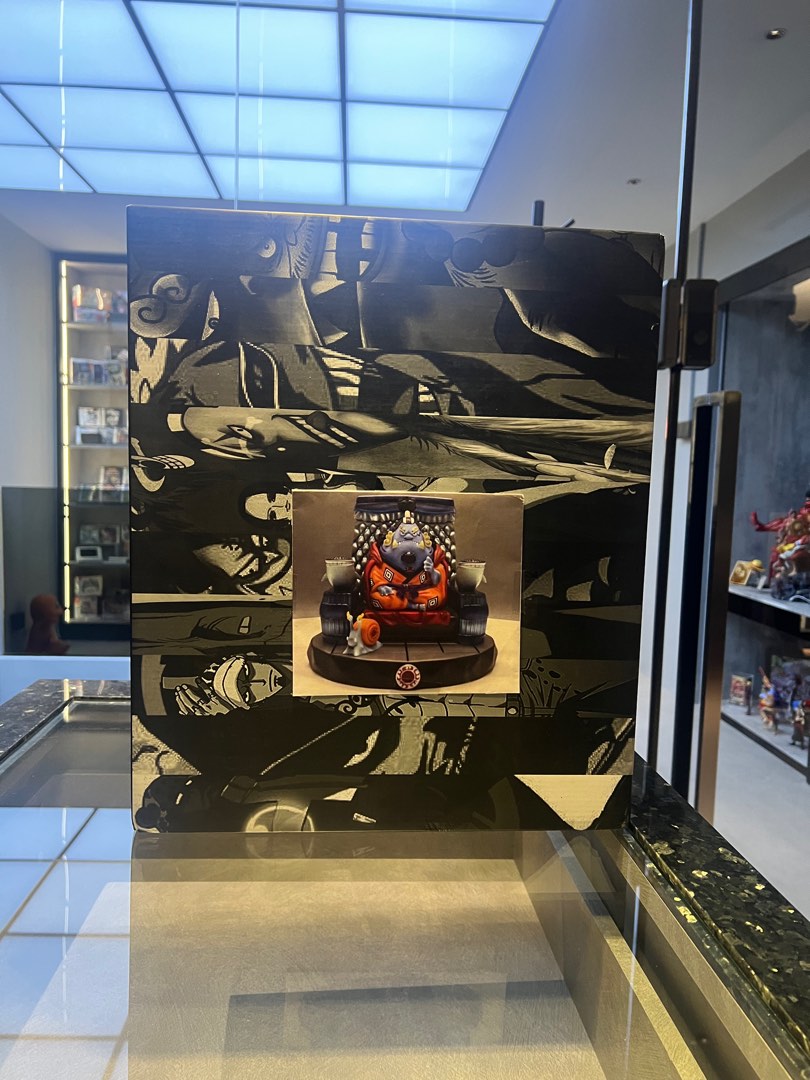 QL studio - One piece GK Jimbe with den den mushi, Hobbies & Toys, Toys & Games on Carousell