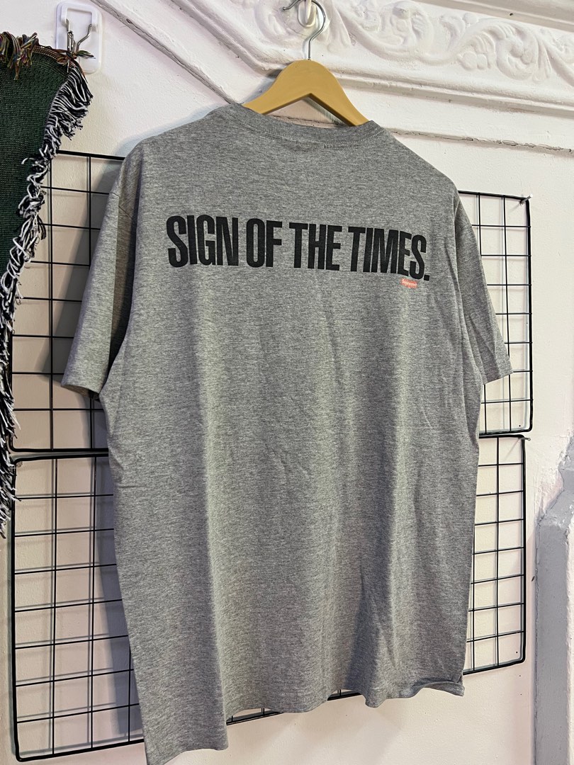 Rare 2007 Supreme Puppet Master Sign Of The Time, Men's Fashion, Tops ...