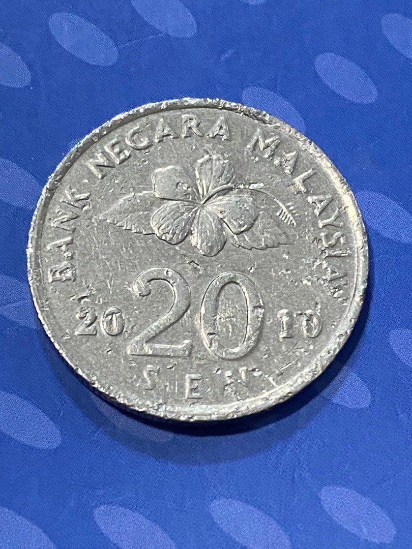 Rare condition! 2010 Malaysia 20 Cents coin, Hobbies & Toys ...
