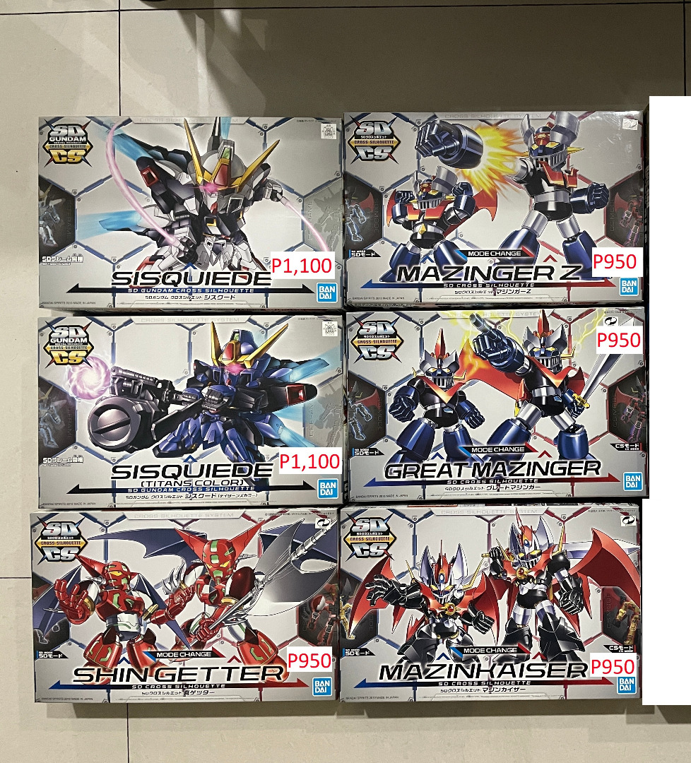 SD Robot Wars Model Kits-6a, Hobbies & Toys, Toys & Games on Carousell