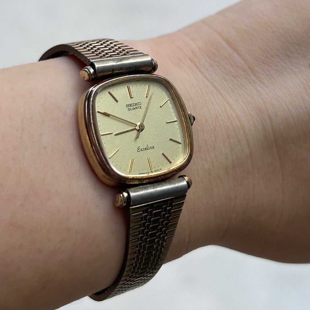 SEIKO Exceline Gold 1421 / VINTAGE WATCH, Women's Fashion, Watches & Accessories, Watches on ...