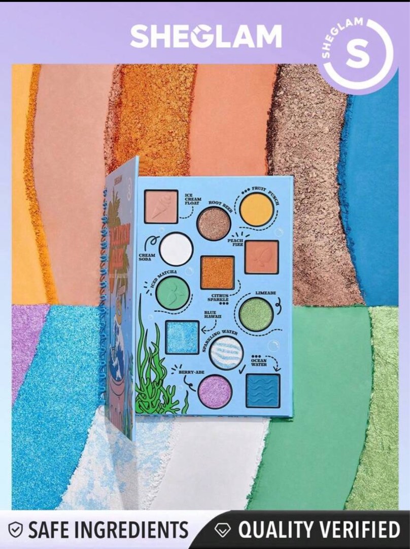 SHEGLAM Vacation Tropi-Cali Eyeshadow, Beauty & Personal Care, Face ...