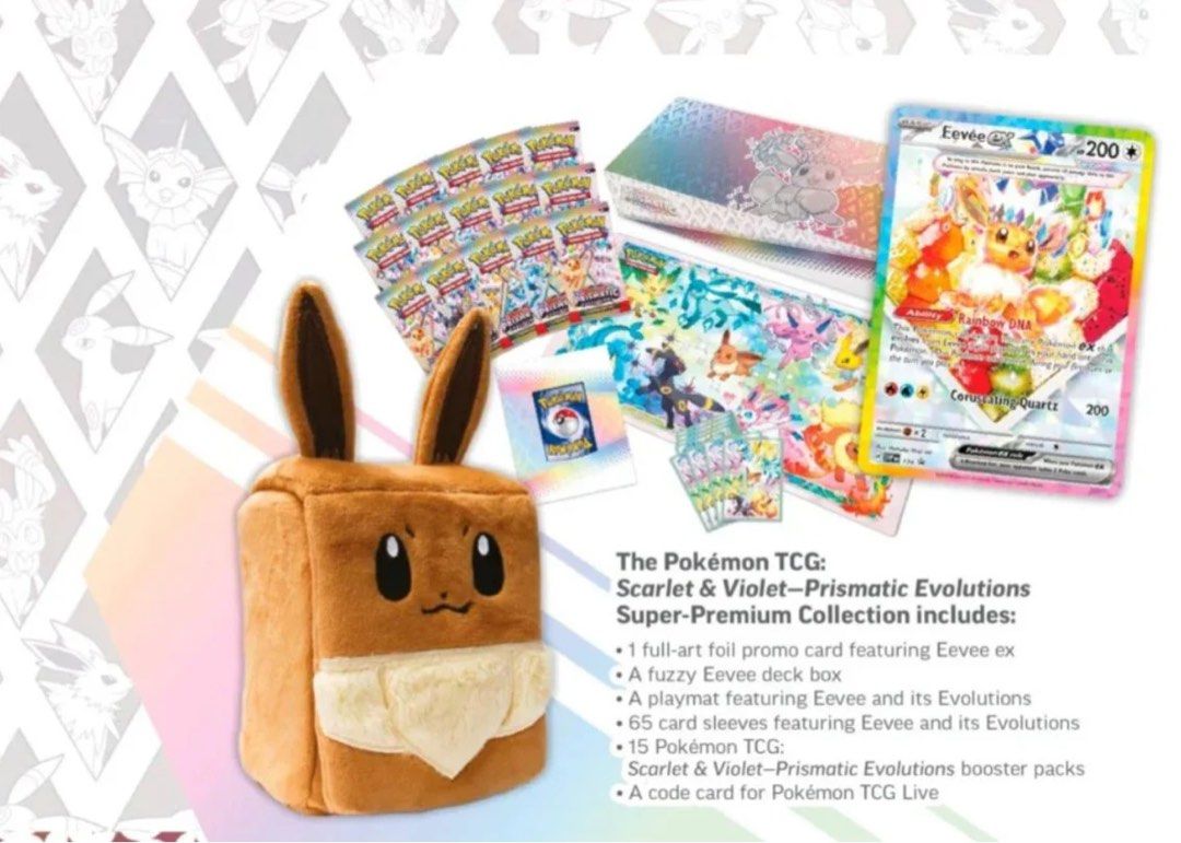 [SHRINKED] Prismatic Evolutions Super Premium Collection, Hobbies & Toys, Toys & Games on Carousell